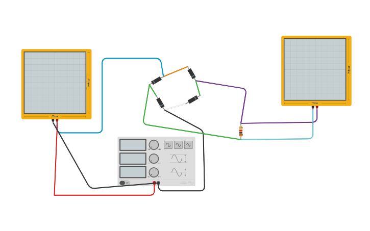 Circuit design electronic lab 4° | Tinkercad