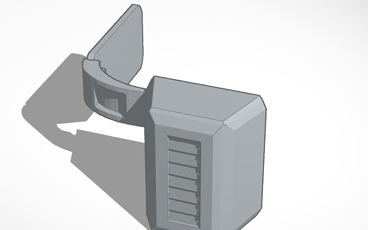 3D design DBZ Scouter - Tinkercad