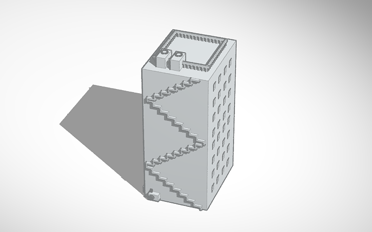 3D design Building - Tinkercad