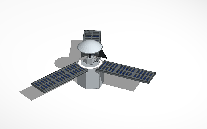 3D design Juno Spacecraft | Tinkercad