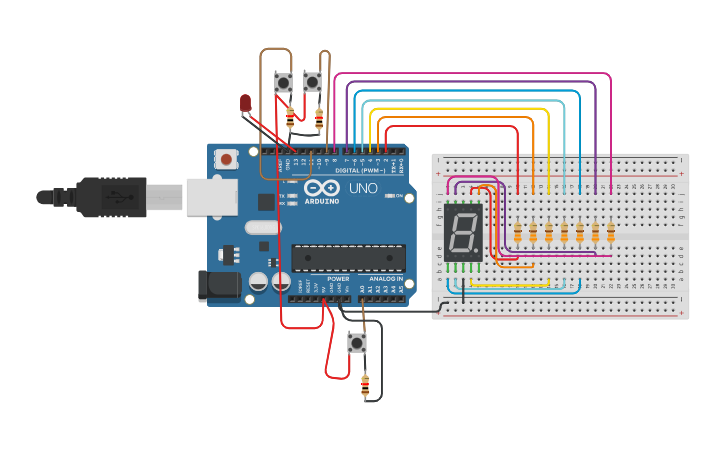 Circuit design นายสิริชัย เทียนทอง EN36 เลขที่42 | Tinkercad