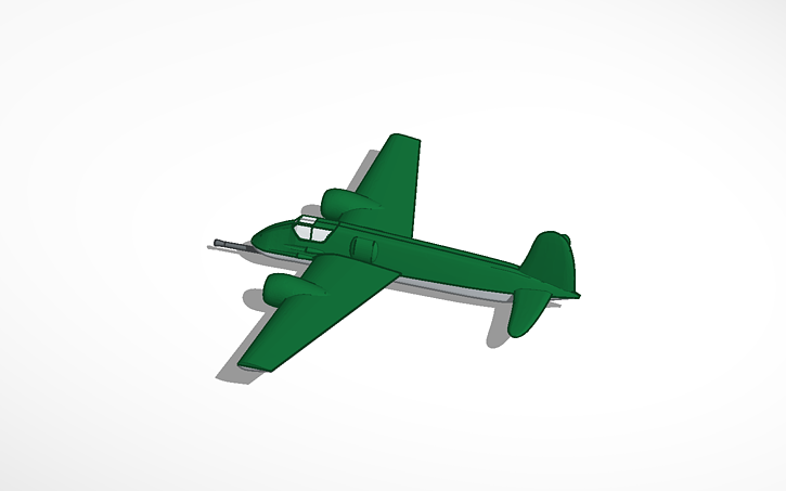 3D design edward-rc's HE-129 simplified - Tinkercad