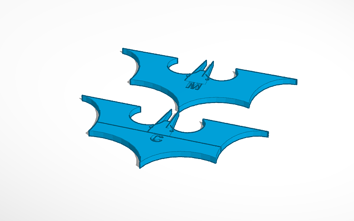 3D design BATMAN!!! - Tinkercad