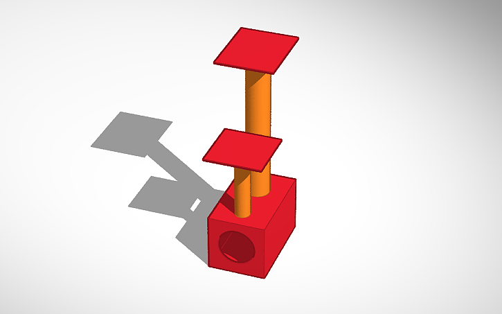 3D design Cat House - Tinkercad