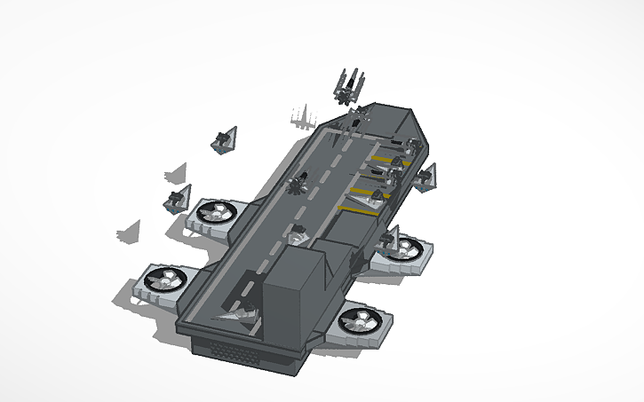 3D design Design Challenge #008 TINKERCAD AIRCRAFT. | Tinkercad