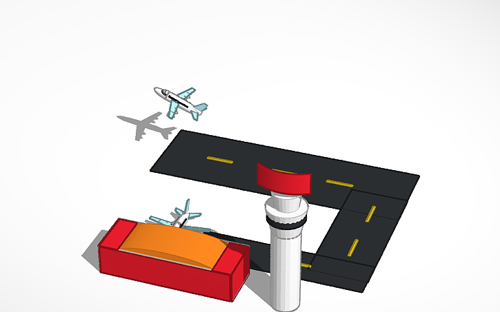 3D design AIRPLANE! - Tinkercad