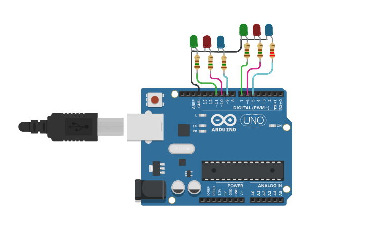 Circuit Design Fade Led Without Delay Tinkercad