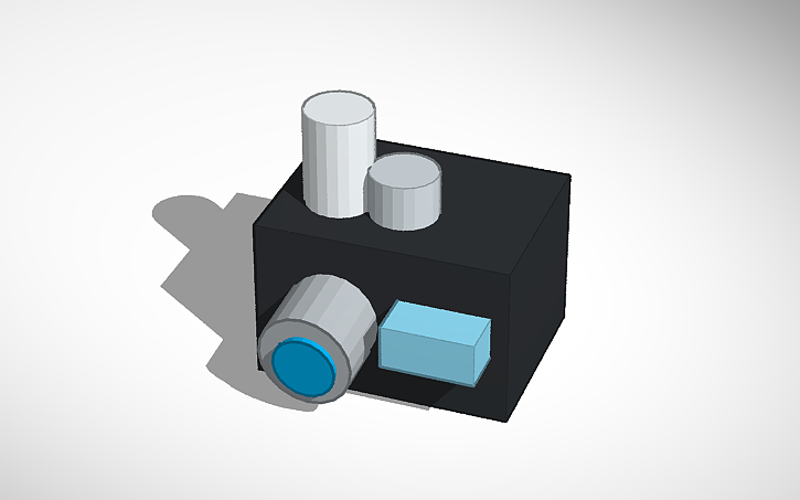 3D design CAMARA - Tinkercad