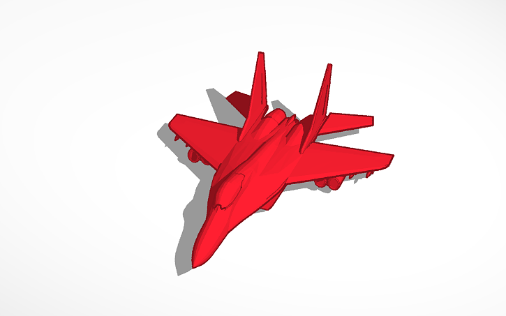3D design Mikoyan MIG-29 | Tinkercad