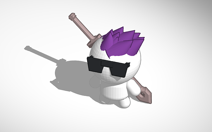 3D design anime tryhard | Tinkercad