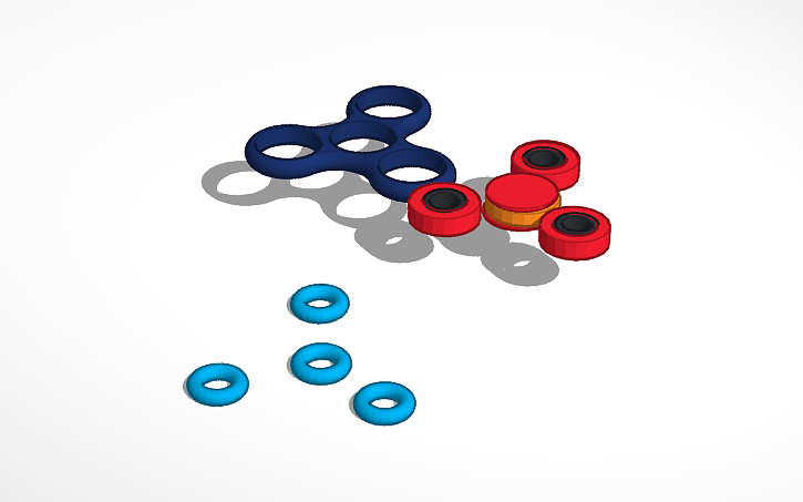 3D design Fidget Spinner | Tinkercad