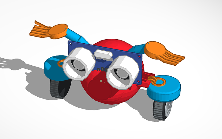 3D design 11_Bintang Akbar Putra_3 EA_Robot Pengosong ruangan - Tinkercad 3D design 11_Bintang Akbar Putra_3 EA_Robot Pengosong ruangan - Tinkercad