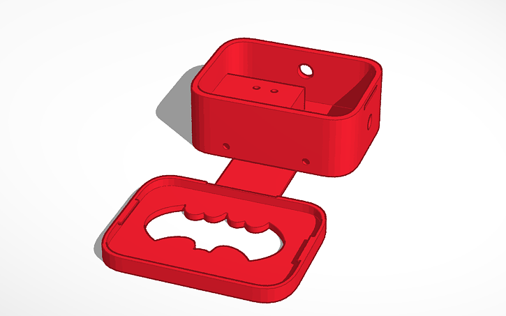 3D design microswitch box | Tinkercad