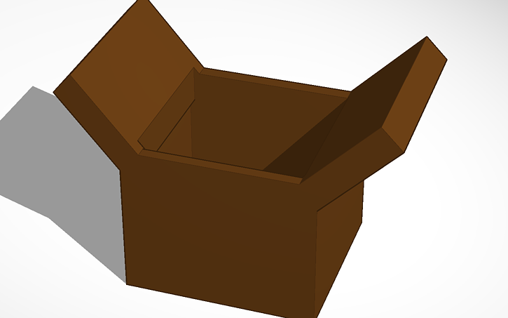 3D design box - Tinkercad