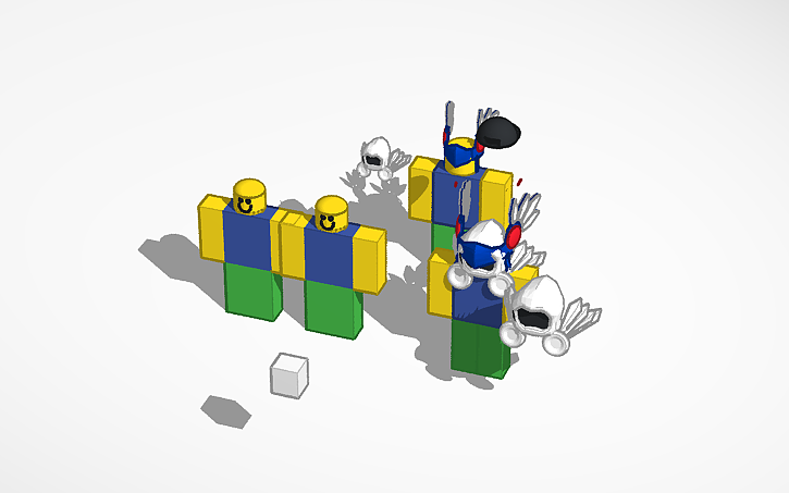 3D design Roblox Noob - Tinkercad