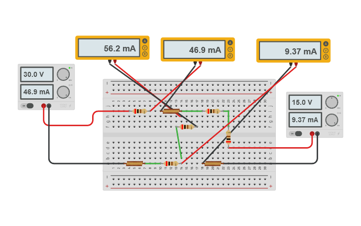 Circuit design Q3 | Tinkercad