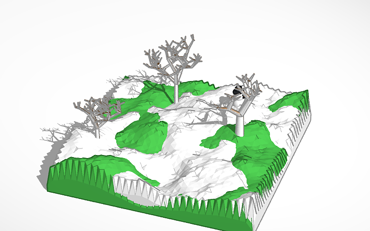 3D design Earth Landscape | Tinkercad
