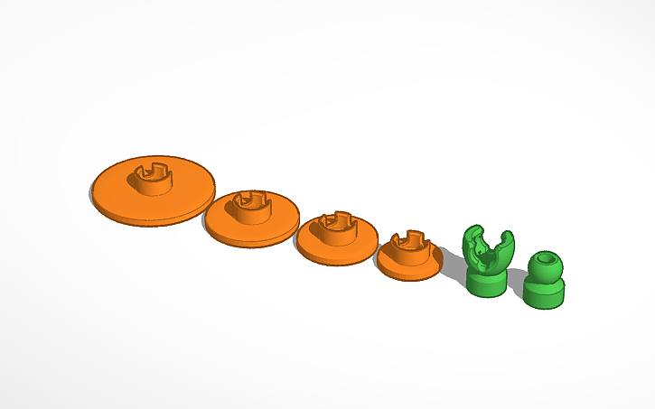 3D design Thinker SE Spinner Platforms | Tinkercad