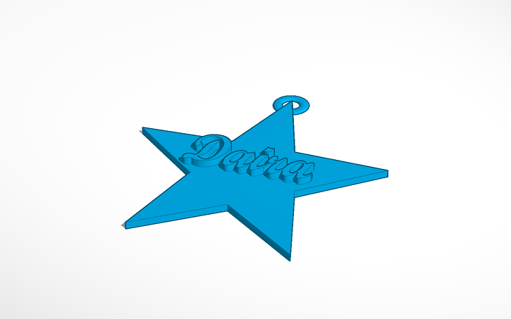 3D design Copy of yusuf in cursive kechain | Tinkercad