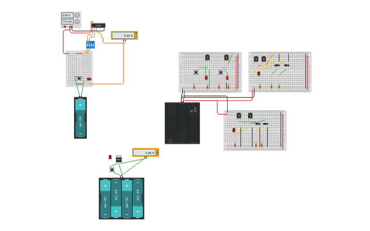Circuit design Digital Logic Circuits - Tinkercad