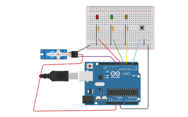 Circuit design Video String Communication | Tinkercad