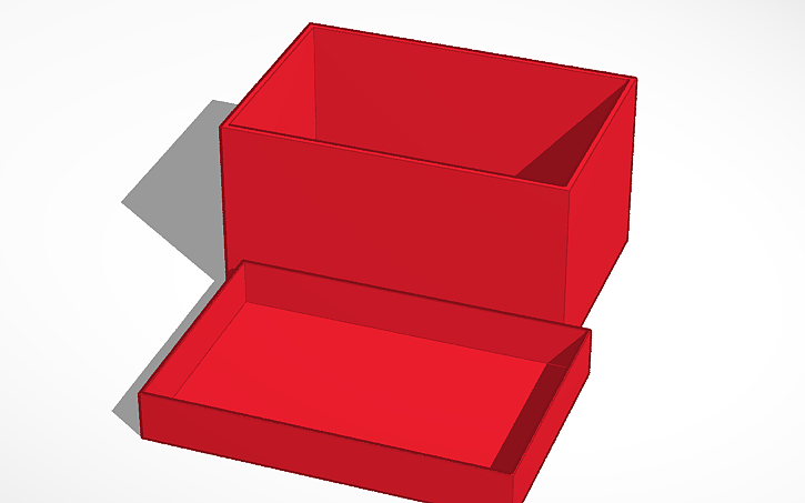 3D design Storage box - Tinkercad