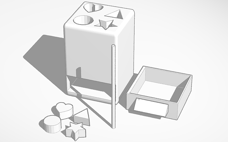 3D design Toy box kit - Tinkercad