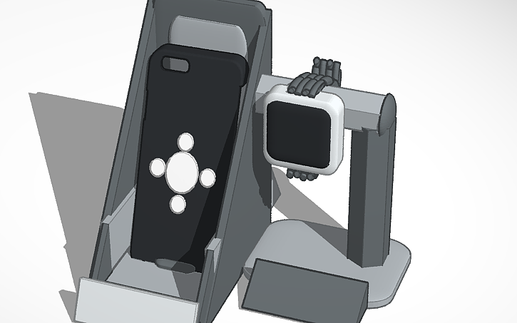 3D design iphone case - Tinkercad