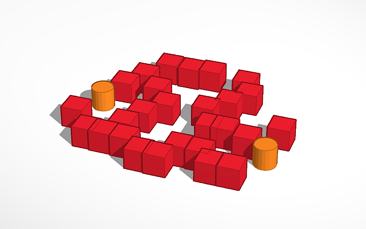 3D design Cylinder Maze | Tinkercad