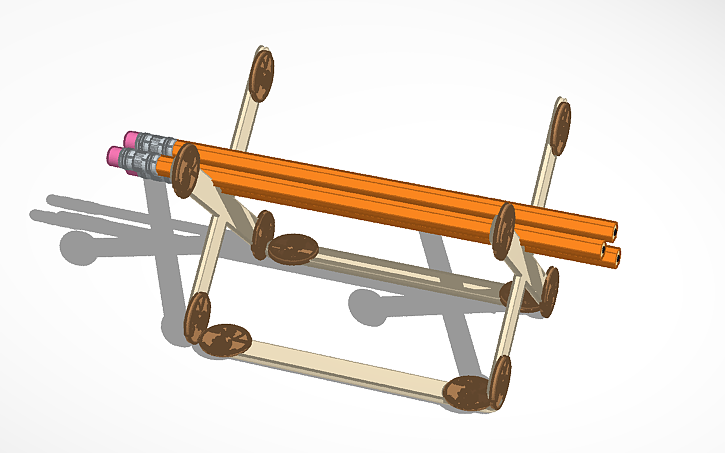 3D design pencil holder | Tinkercad