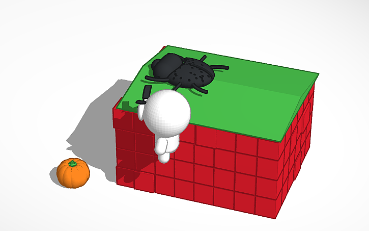 3d Design Haunted House Tinkercad