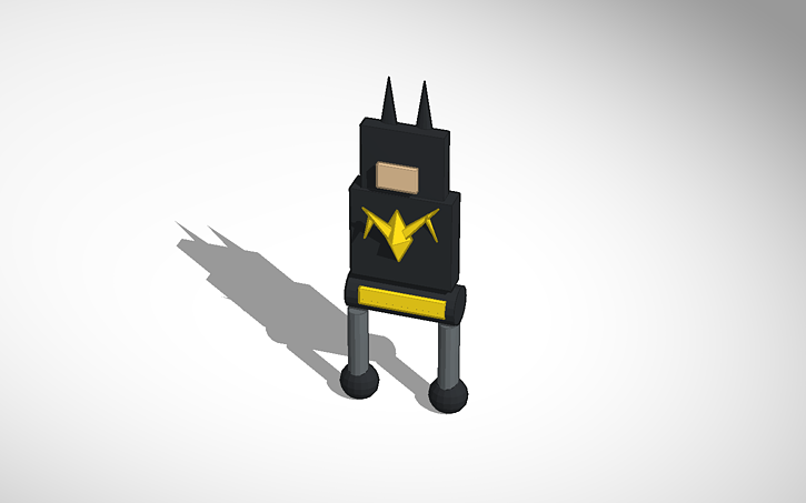 3D design BATMAN - Tinkercad