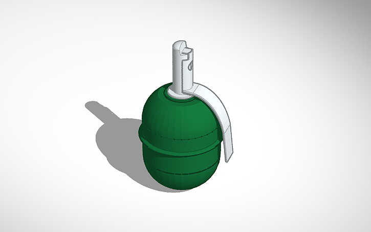 3D design RGD-5 Grenade - Tinkercad