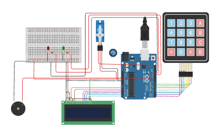 Circuit design Super Hillar - Tinkercad