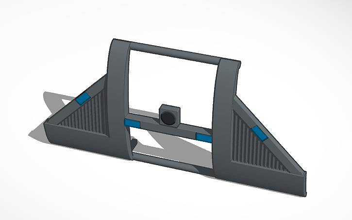 3D design Police Rambar For a semi | Tinkercad
