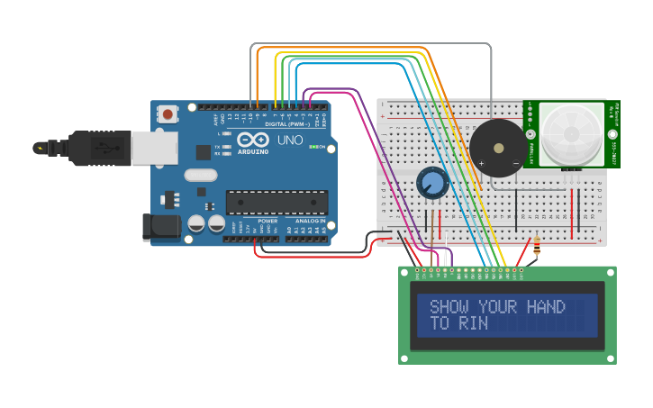 Circuit design Glorious Migelo - Tinkercad