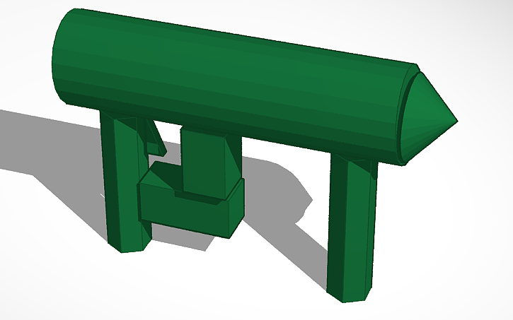 3D design mega sam robo breaker bazooka | Tinkercad