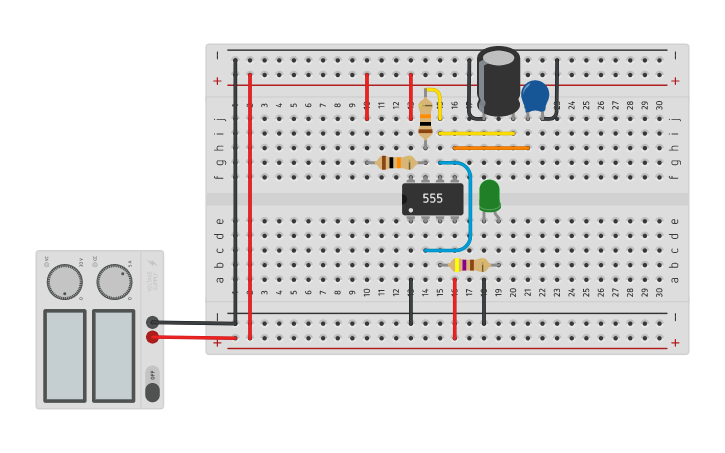 Circuit design Pulse width modulated signals generator - Tinkercad