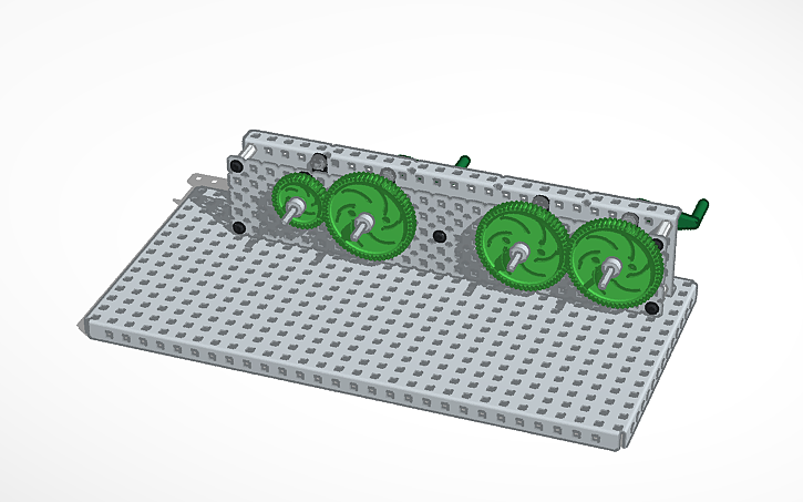 3d Design Simple Gear Train Tinkercad