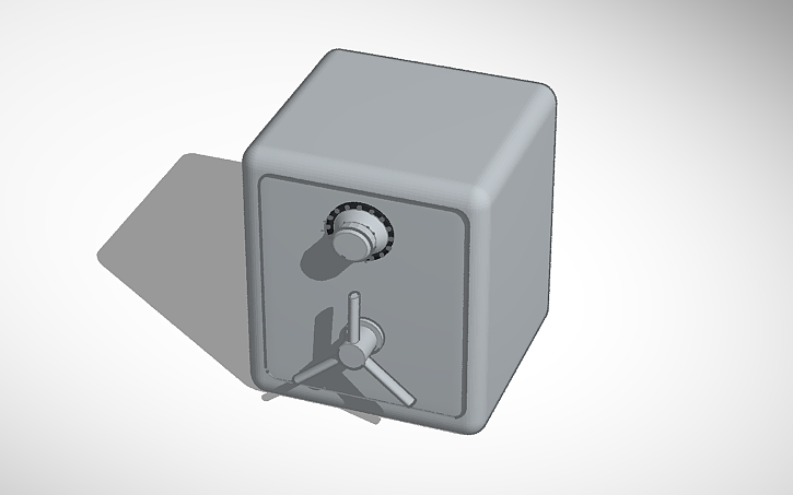 3D design Safe - Tinkercad