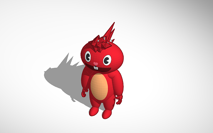 3D design Flaky - htf 2.0 - Tinkercad