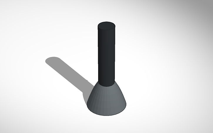 3D design Wilkinson Parabola Flashlight | Tinkercad