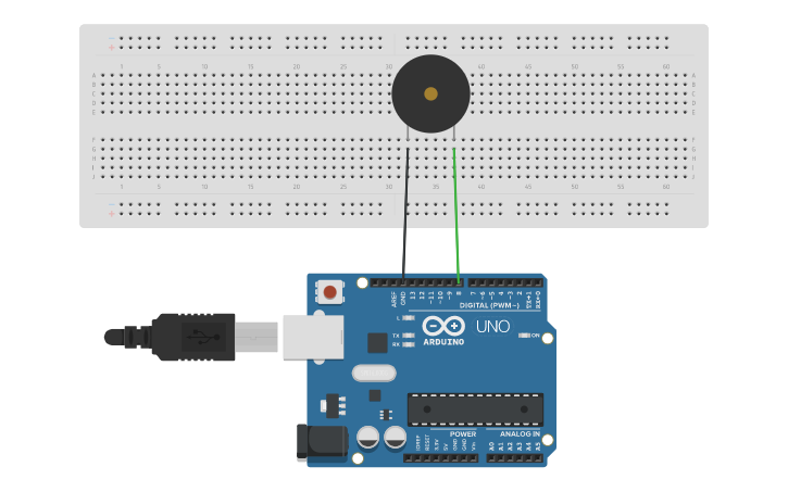 Circuit design Función Tone - Tinkercad