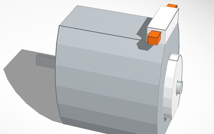 3D design motor - Tinkercad