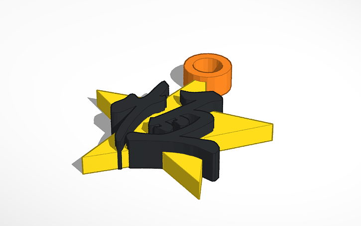 3d Design Keyring Tinkercad