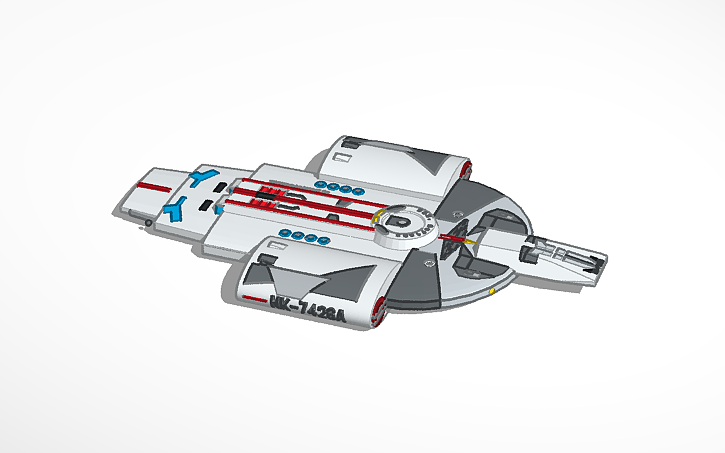 3D design USS Defiant | Tinkercad