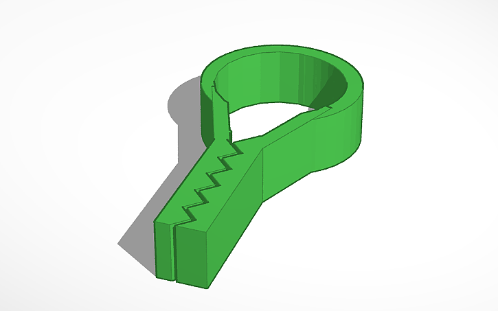 3D design Chip Clip - Tinkercad
