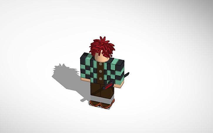 3D design tanjiro - Tinkercad