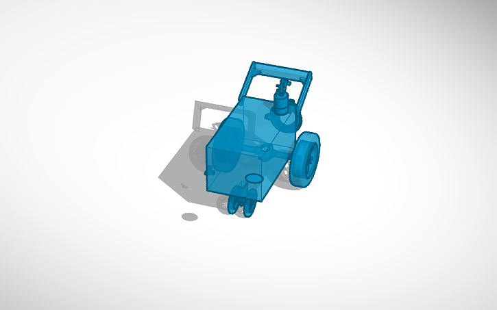 3D design cart - Tinkercad