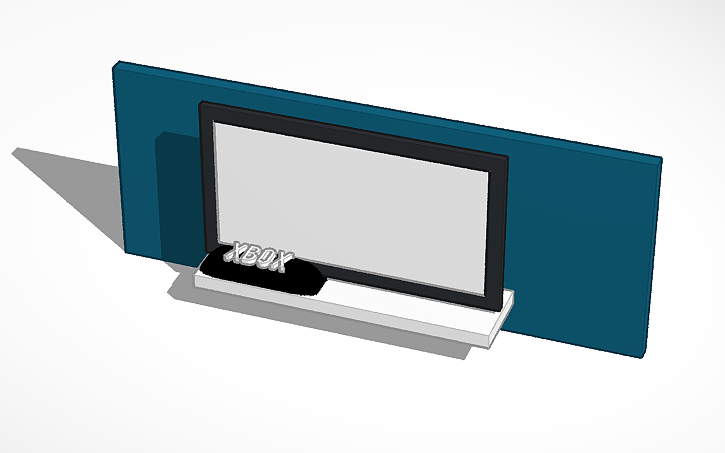 3D design TV - Tinkercad